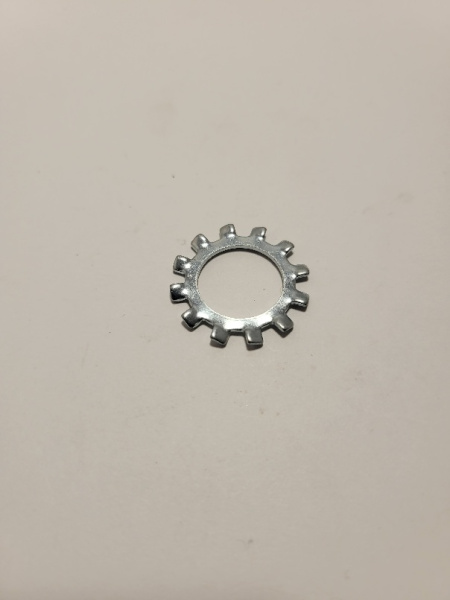 External Tooth Lock Washer Steel 3/8 ZC | DW Fastener