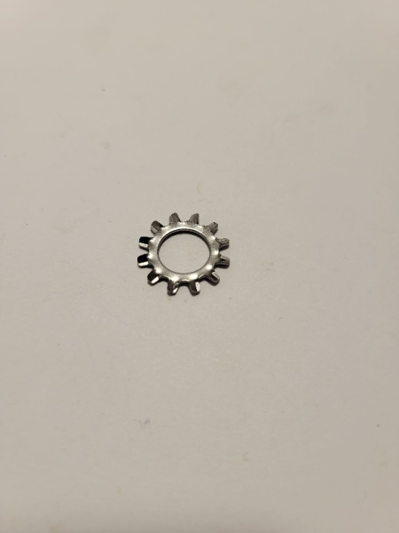 External Tooth Lock Washer Stainless Steel .304 #6 | DW Fastener