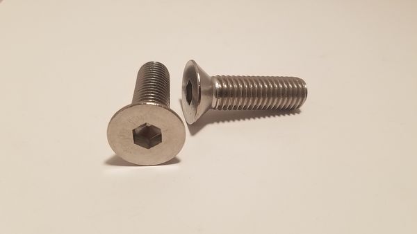 Flat Head Cap Screw Stainless Steel .304 10-32X1 1/4 FT | DW Fastener