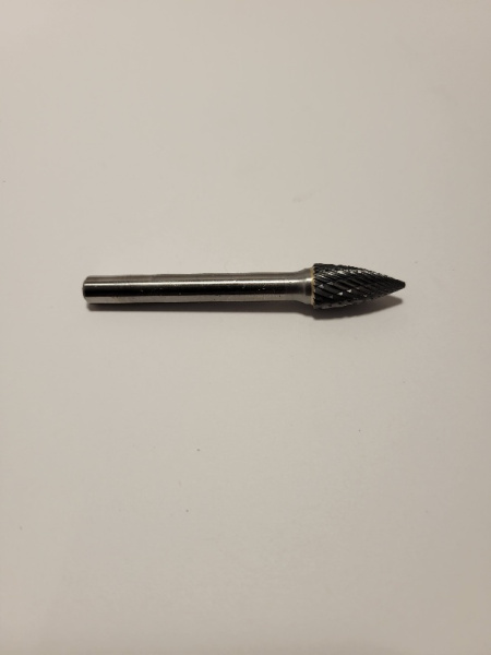 Carbide Burr VG1802 3/8X3/4X1/4 Pointed Tree | DW Fastener