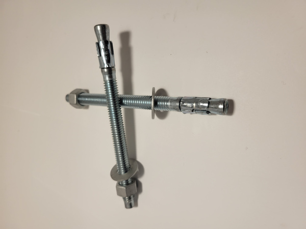 Wedge Anchor Steel 5/8x4 1/2 Zinc Clear | DW Fastener