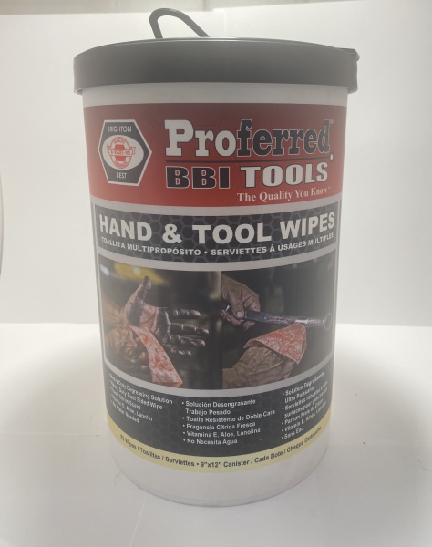 Proferred Hand & Tool Wipes Canister | DW Fastener
